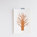 Wisdom Tree - Original Art Screen Print Tree Art Home Decor - Etsy