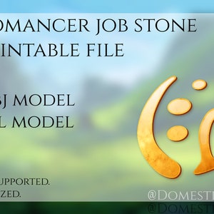 Pictomancer Job Stone FFXIV 3D Printable Digital File - Etsy