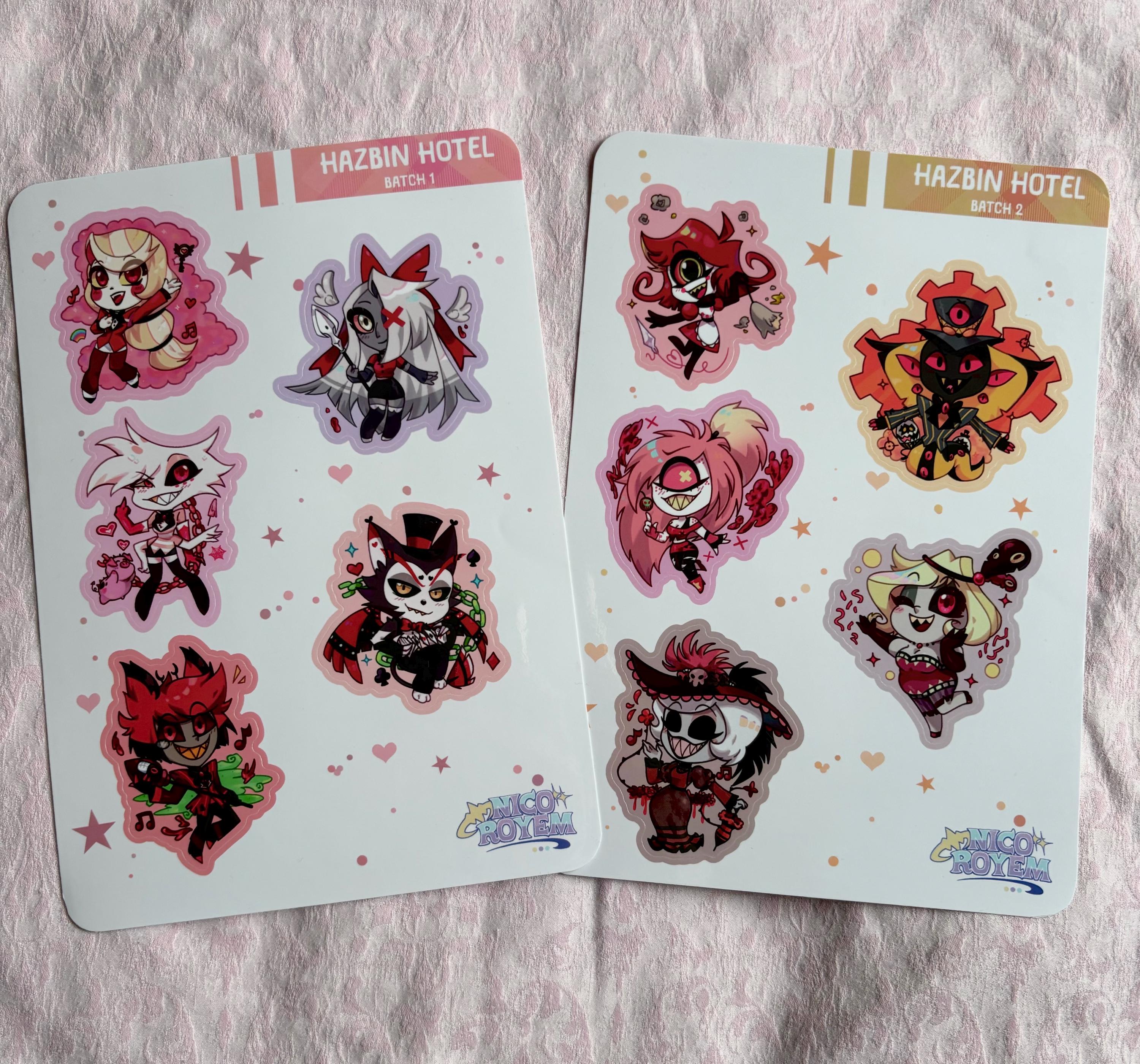 Hazbin Hotel Sticker Sheets - Etsy