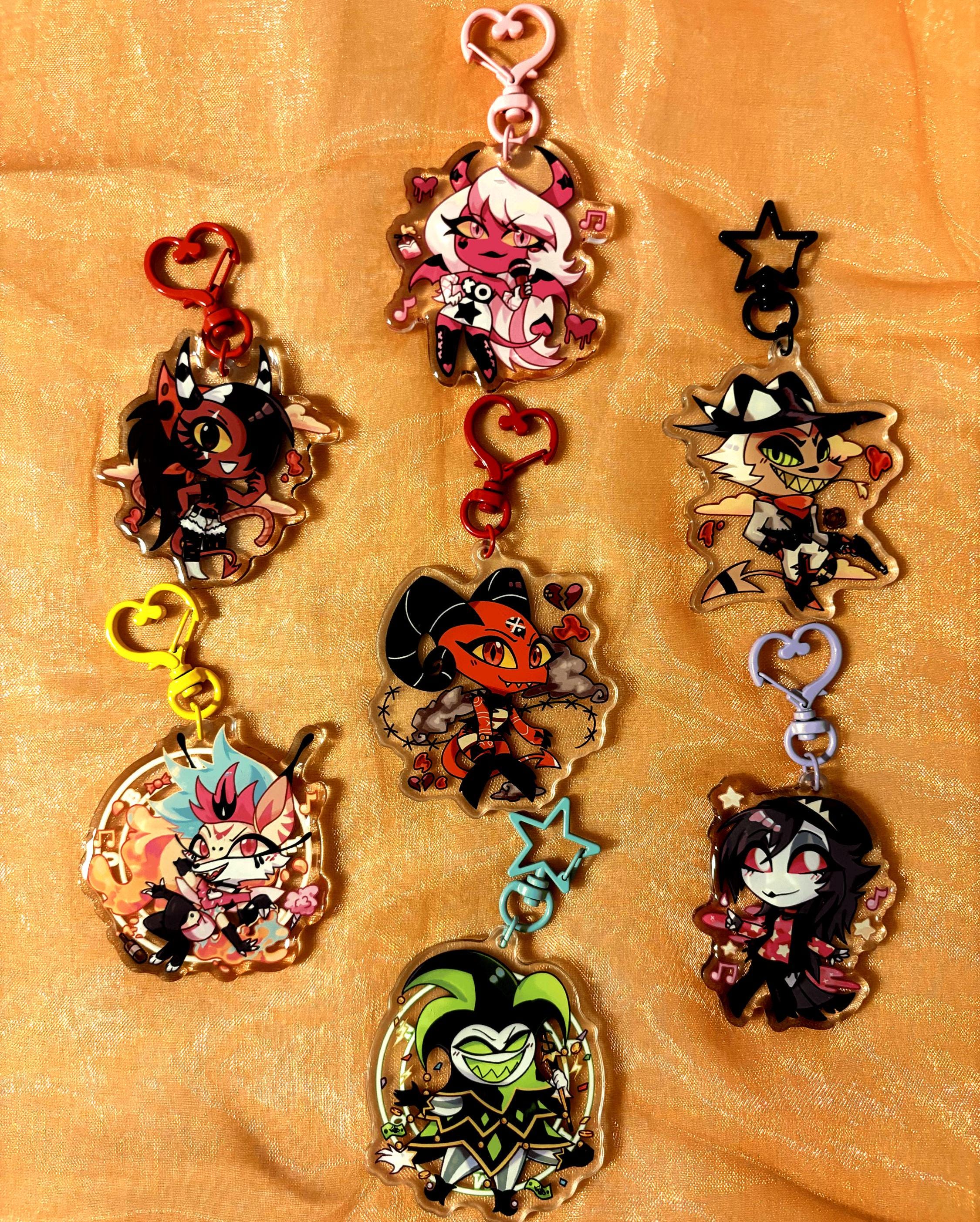 Helluva Boss Different Double-sided Keychain - Etsy