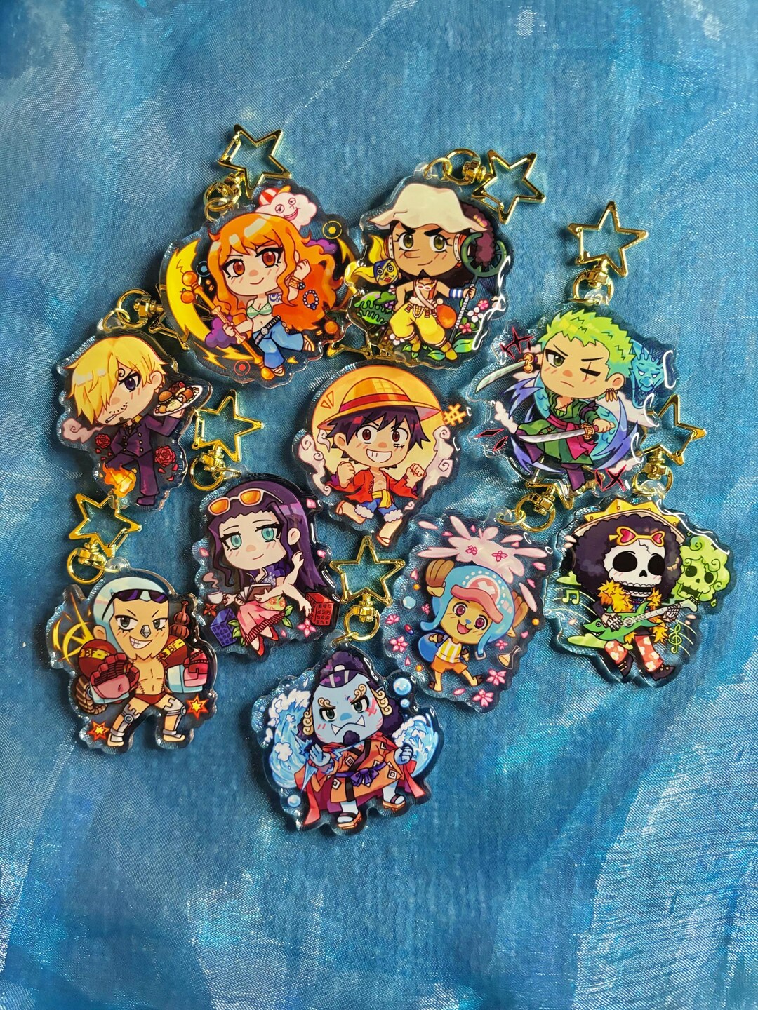 OP Pirates Different Double-sided Epoxy Keychain - Etsy