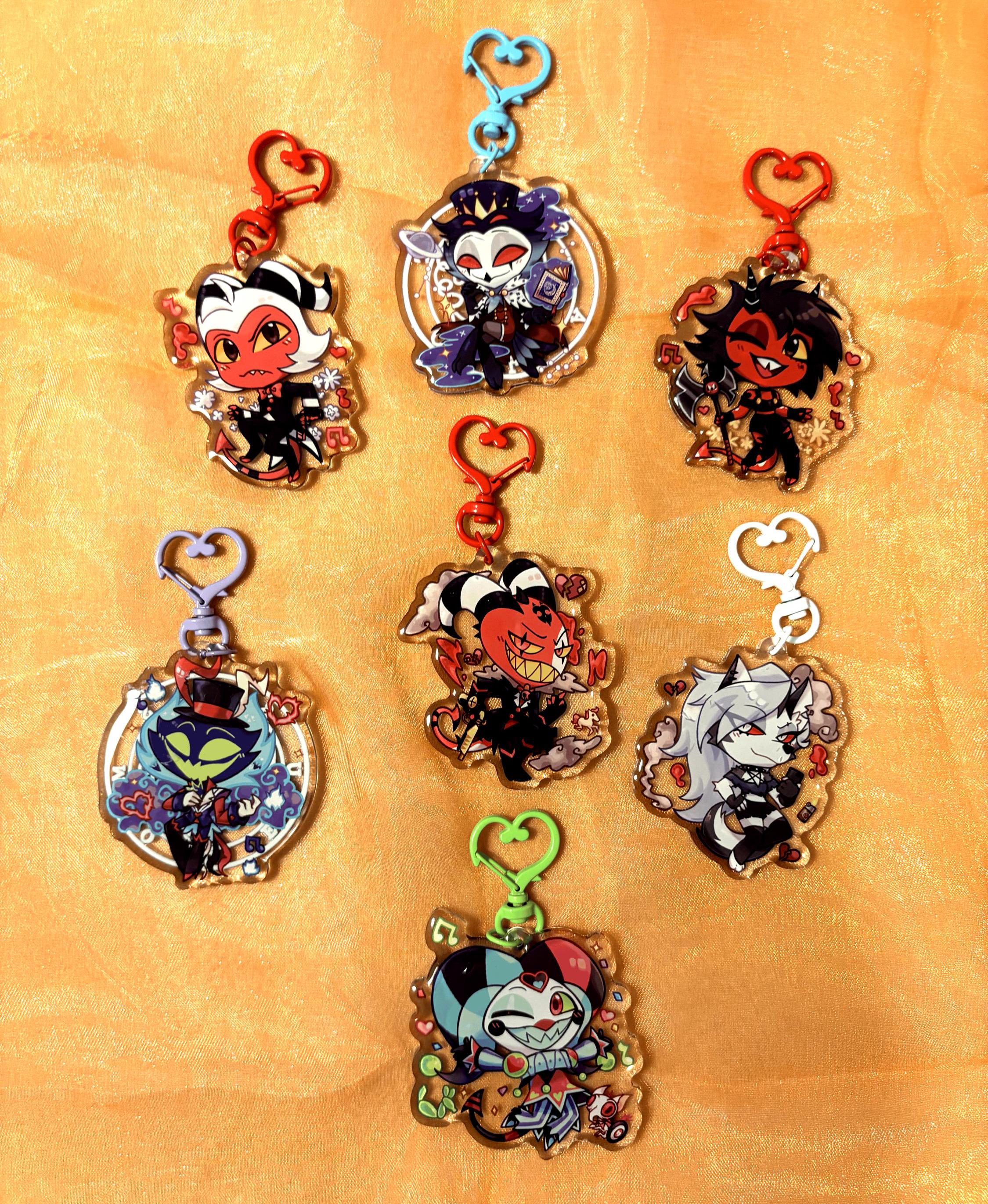 Helluva Boss Different Double-sided Keychain - Etsy