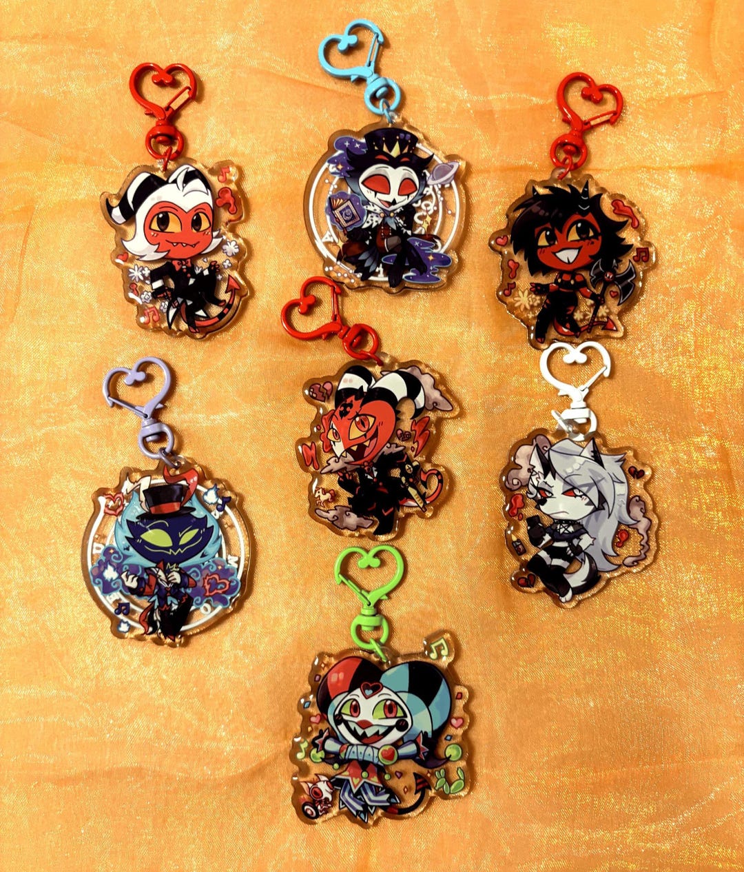 Helluva Boss Different Double-sided Keychain - Etsy