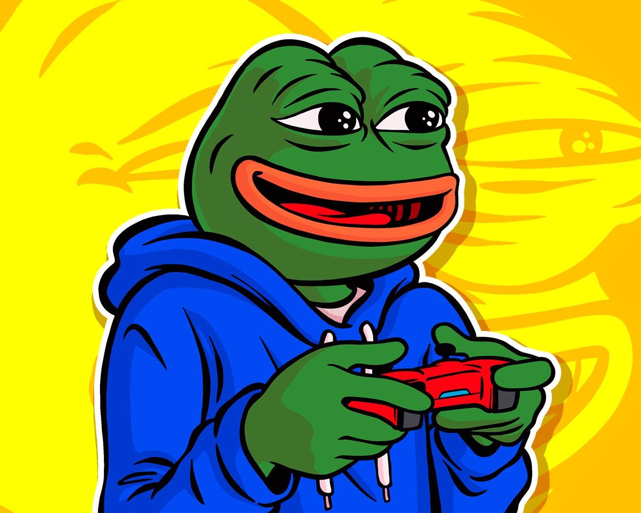 Animated PEPE FROG Pngtuber: Gamer Model With 7 Expressions - Etsy