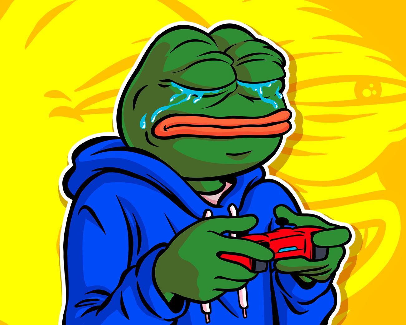 Animated PEPE FROG Pngtuber: Gamer Model With 7 Expressions - Etsy