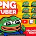 Pngtuber Cute PEPE FROG Character With 6 Expressions. Veadotube Model and Discord Reactive ...