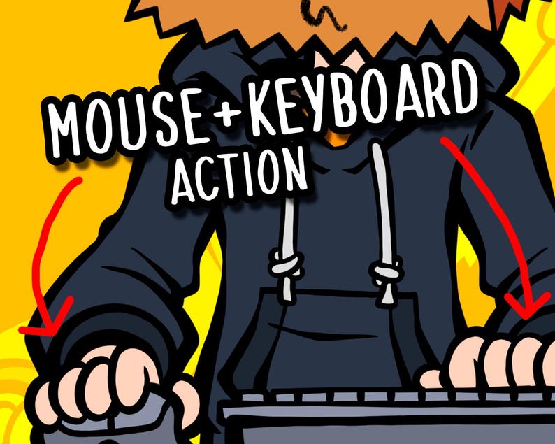 Animated PNG Tuber Model: Anonymous With 5 Expressions - Etsy