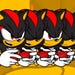 Shadow the Hedgehog PNG Tuber Model: Animated Furry Avatar With 4 ...