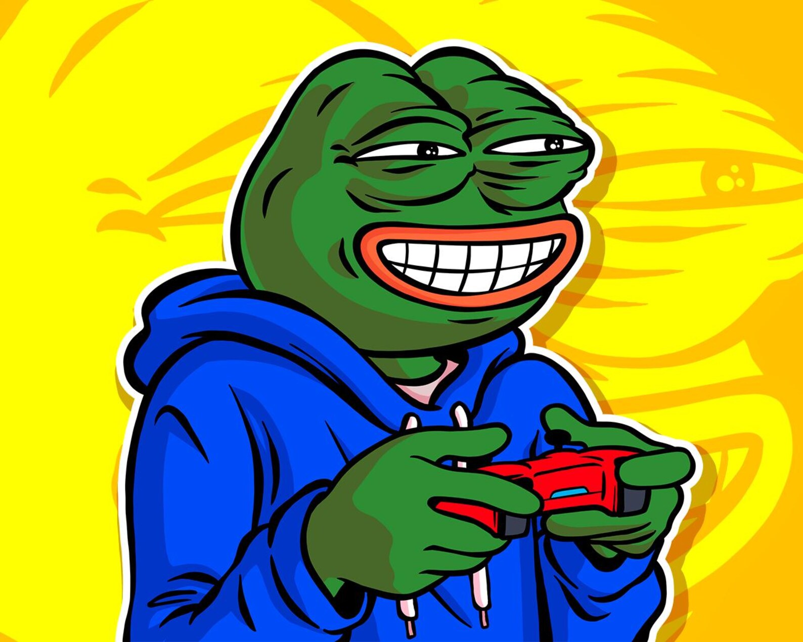 Animated PEPE FROG Pngtuber: Gamer Model With 7 Expressions - Etsy