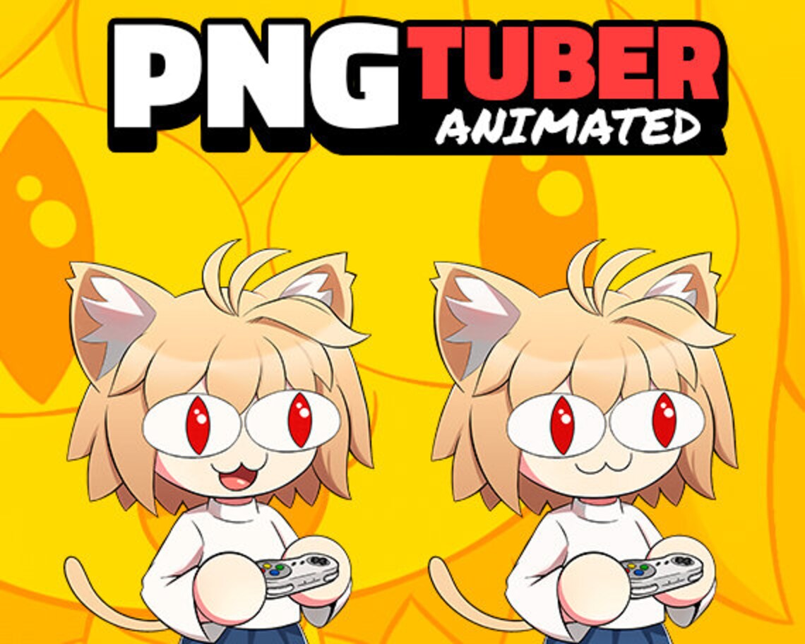 Cute Neco Arc, PNG Tuber, Animated With SNES Controller, From Type Moon ...
