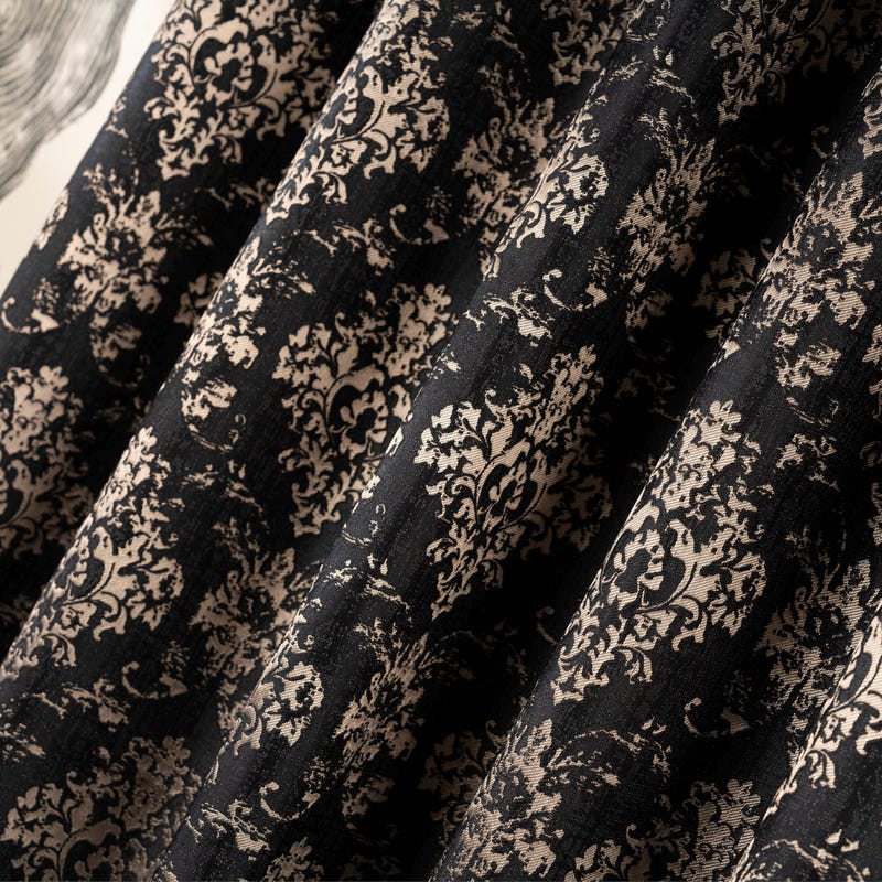 Brocade Curtains - Etsy