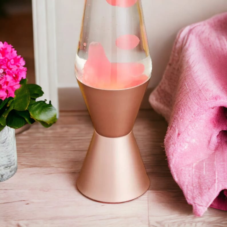 Retro Pink Lava Lamp - Etsy