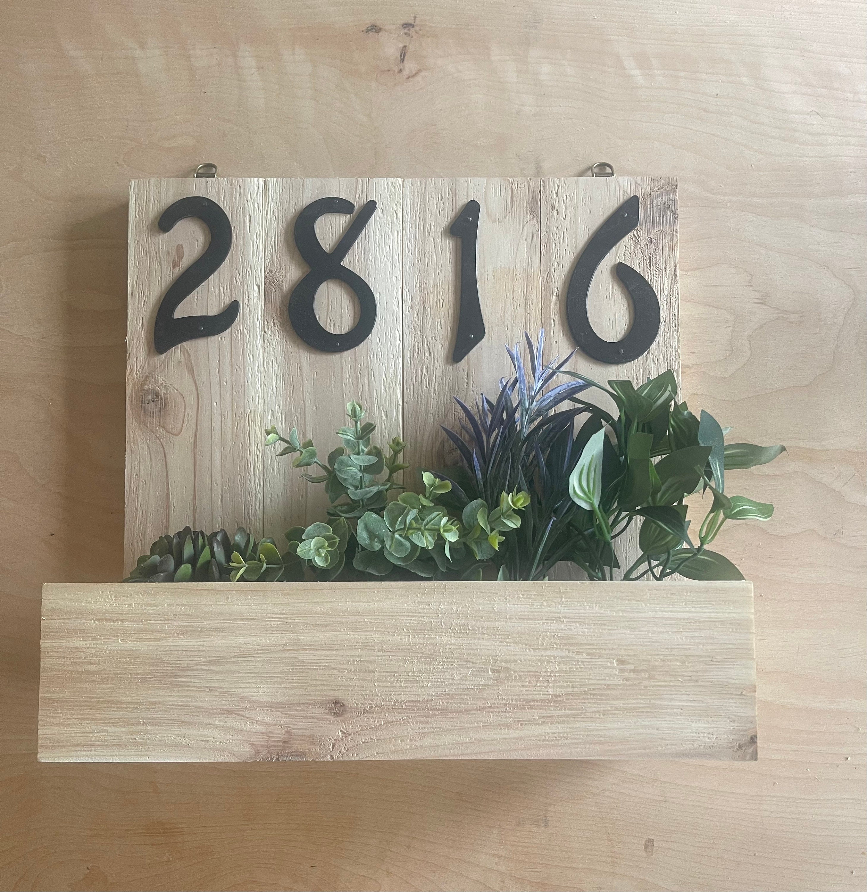 Home Address Planter Signs - Etsy