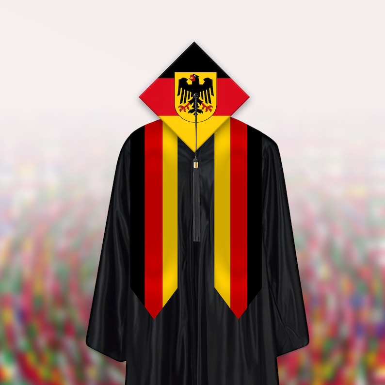 Germany Personalized Graduation Stole - Add Your Own Text and Images ...