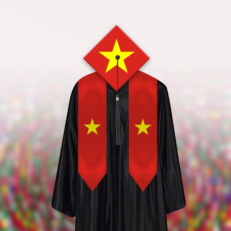 Vietnamese Graduation Stole - Etsy