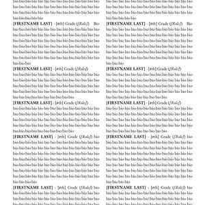 Professional Playbill Template - Etsy