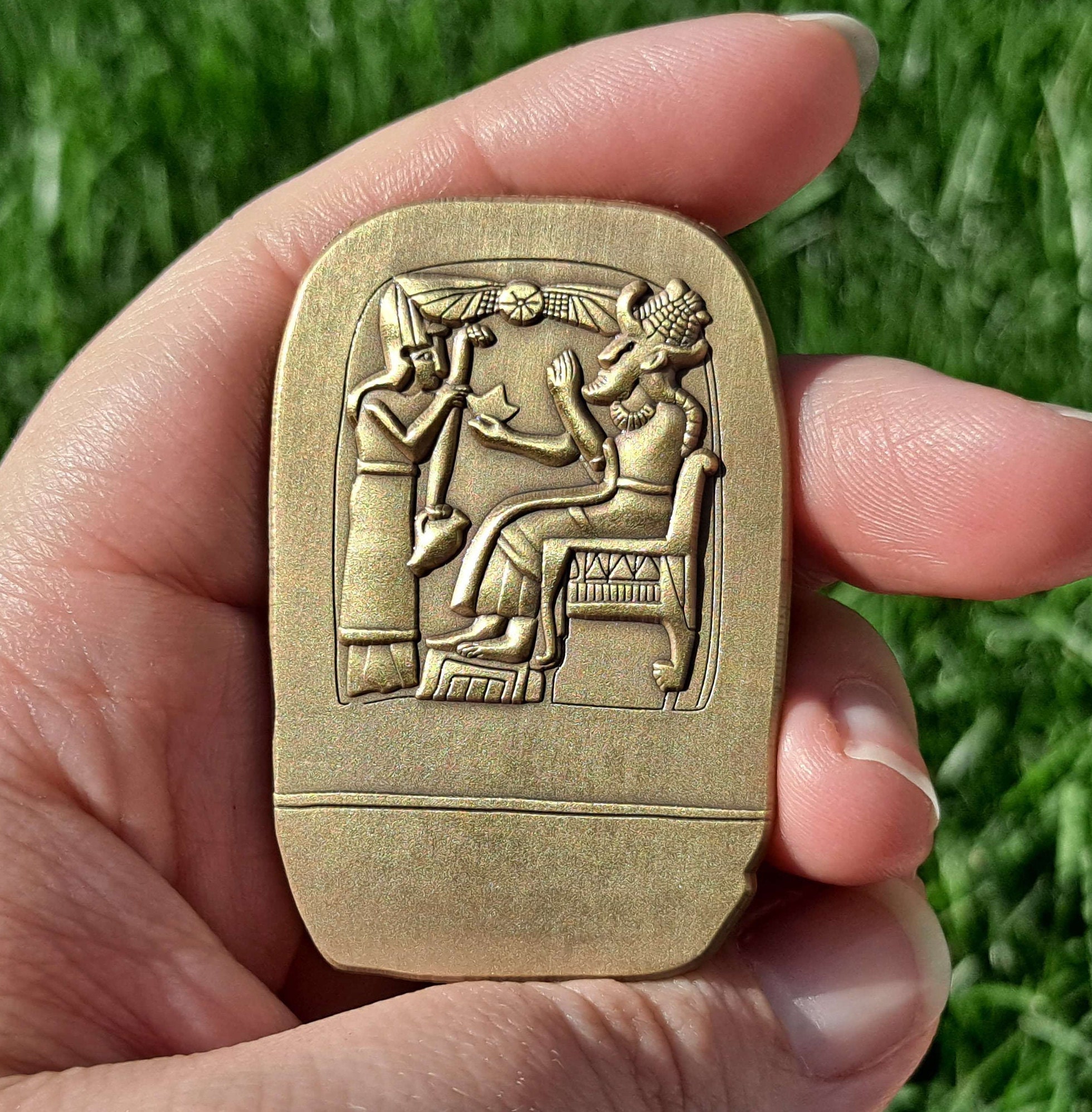 El Stele | Ugaritic Statue | Ancient Bronze Age Syria Enamel Pin - Etsy