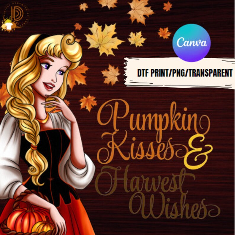 Digital PNG Aurora Fall Princess Disney Princesses - Etsy