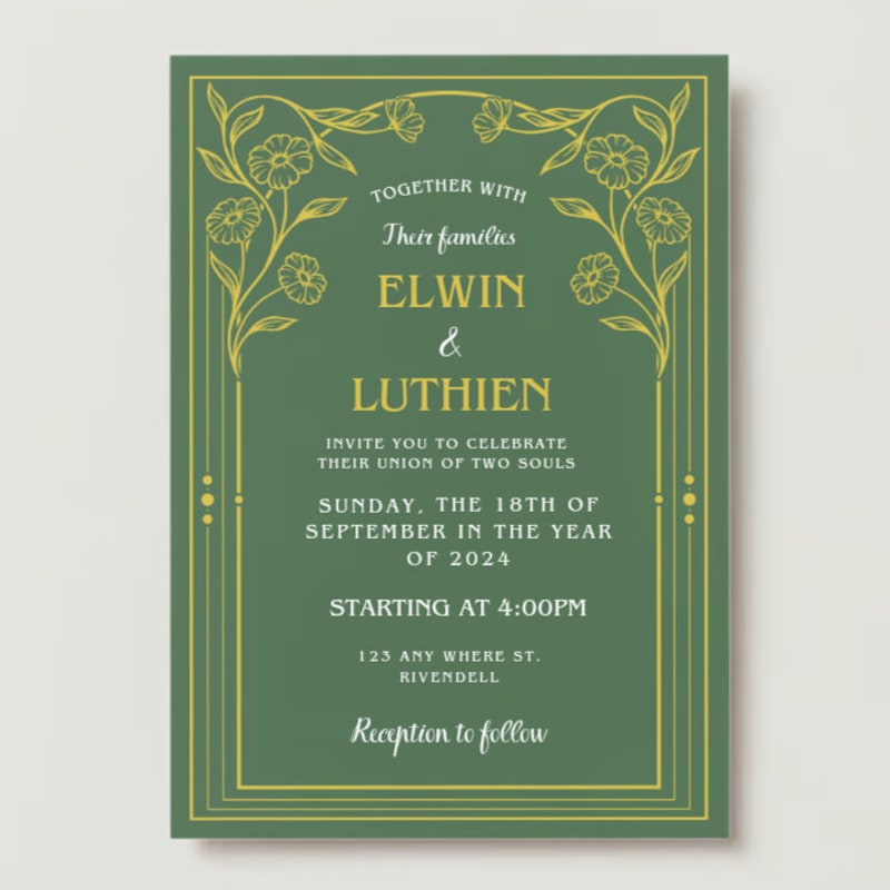 Nerd Invitations - Etsy