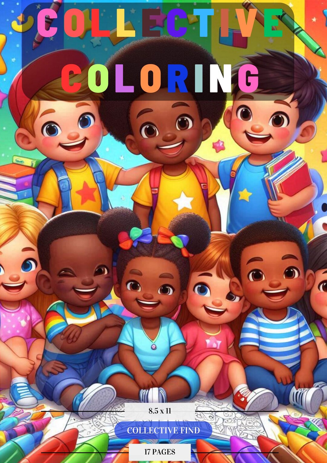 Collective Coloring Book Shades of Greatness Coloring Book. Grand ...