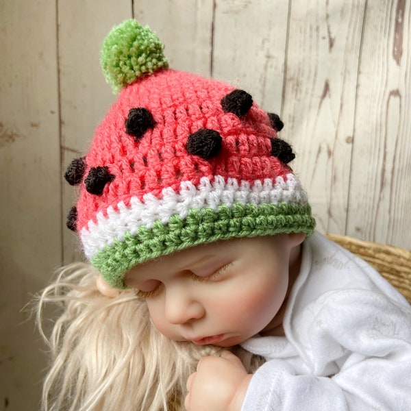 Watermelon Hat - Etsy