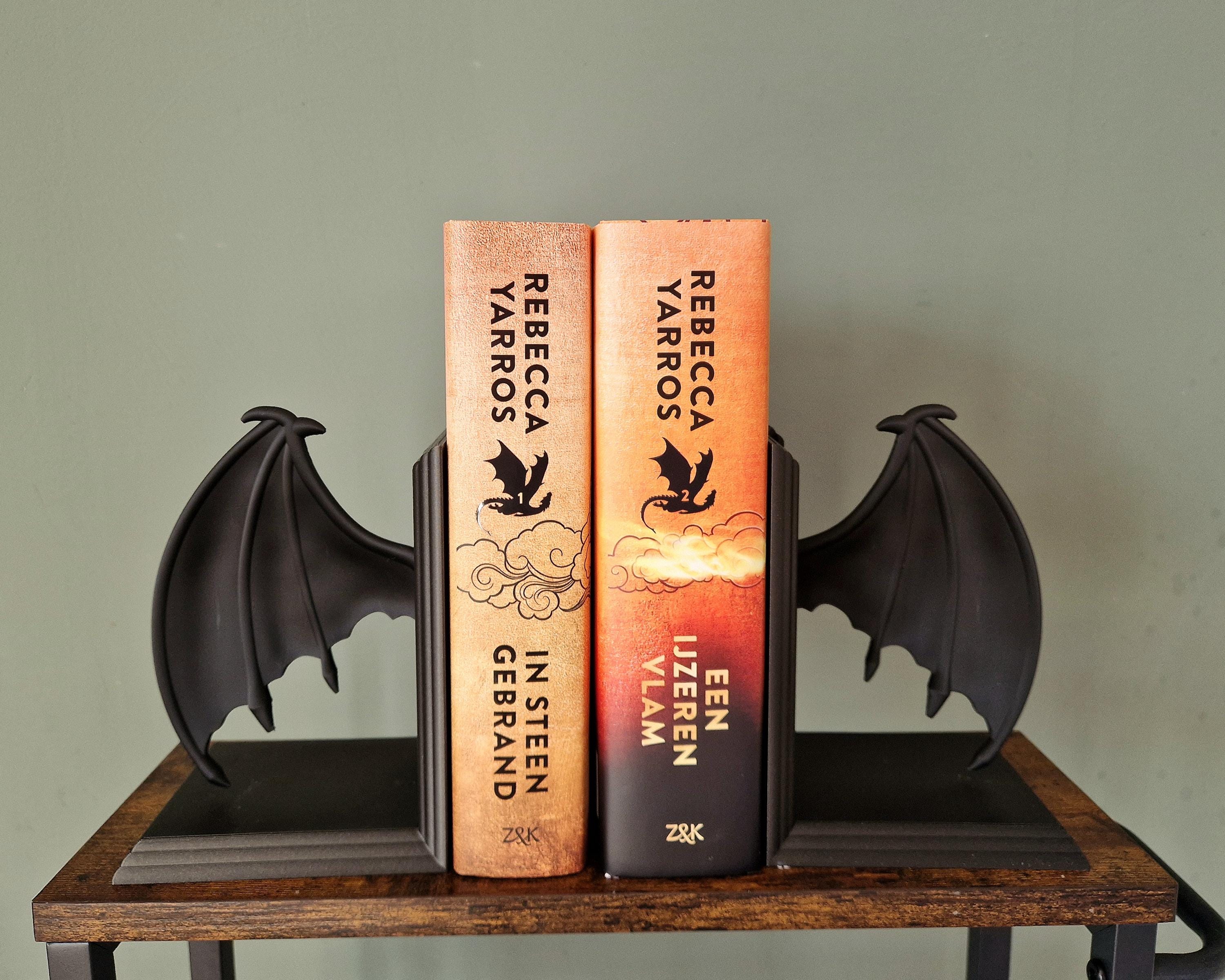 Dragon Wings Bookends Bookshelf Decoration Library Bookstands Bookish ...