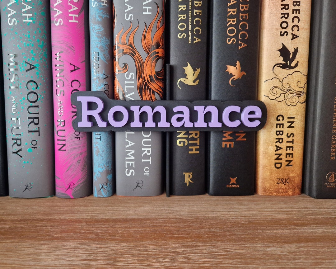 Romance Bookshelf Peek Out Sign - Bookshelf Romantic Decoration ...