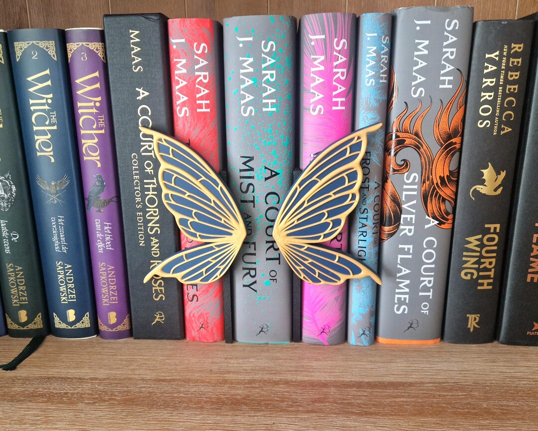 Fairy Wings Bookshelf Peek Out Sign - Bookshelf Decoration - Library ...