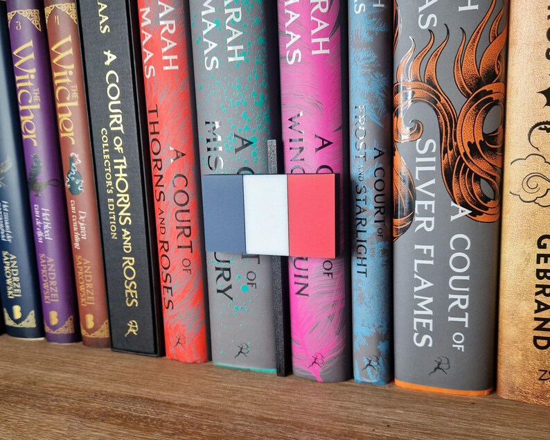 Flags Bookshelf Peek Out Sign - Bookshelf Decoration - Library Book ...