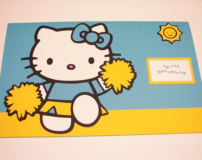 Hello Kitty Congratulations Card - Etsy