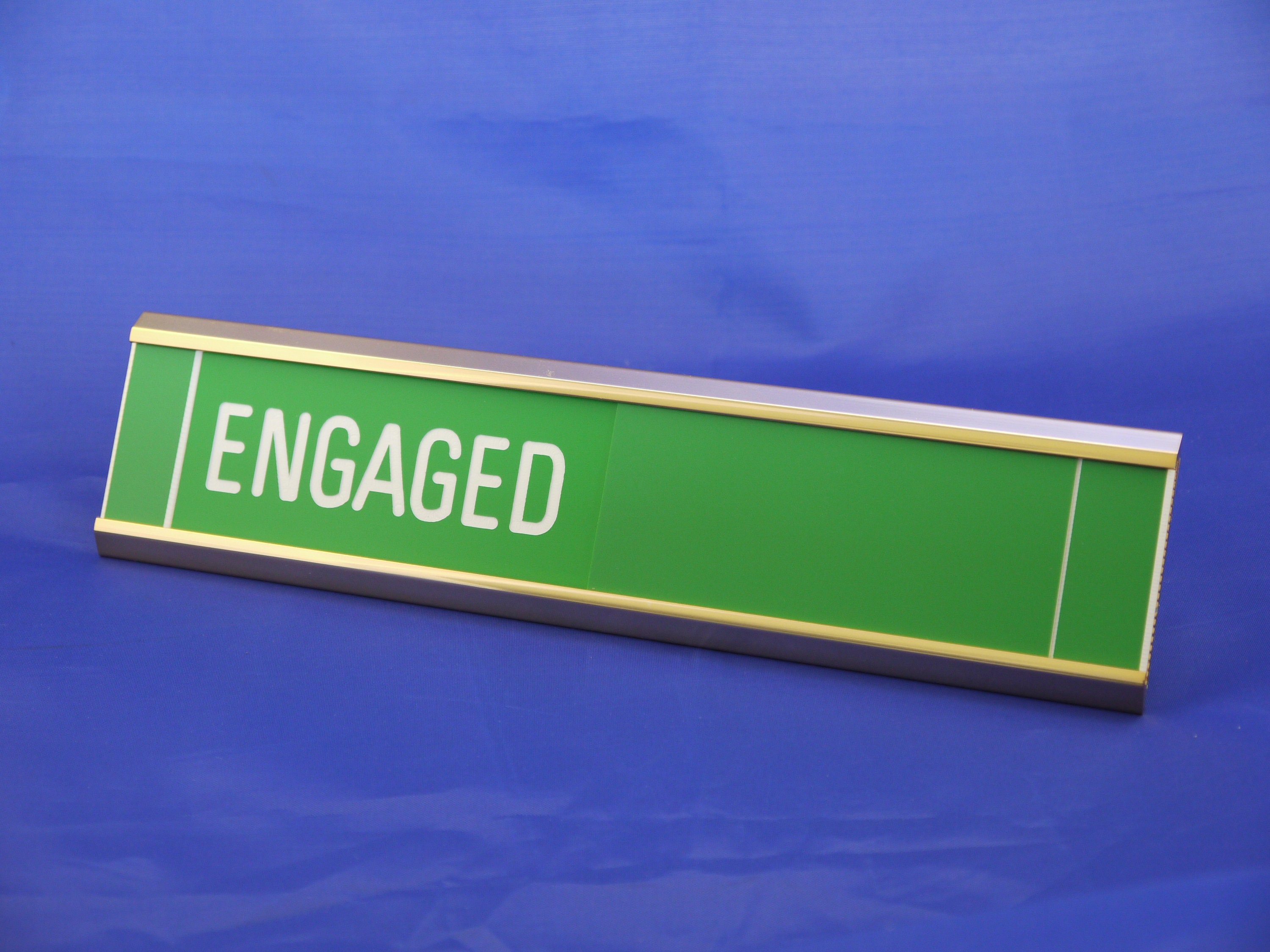 Sliding Sign - Engaged / Vacant (or Your Wording) - Etsy
