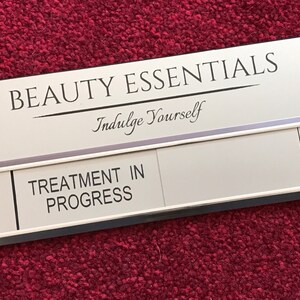 Sliding Sign With Header Sign Attached - Custom Made - Etsy