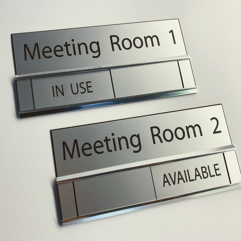 Custom Meeting Room Signs - Etsy UK