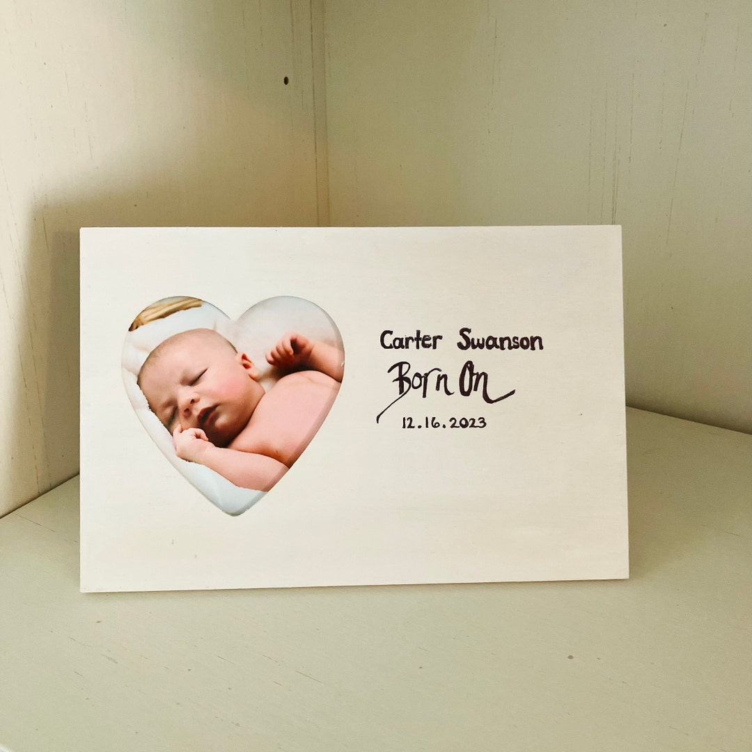 Wooden Custom Heart Frame - Etsy