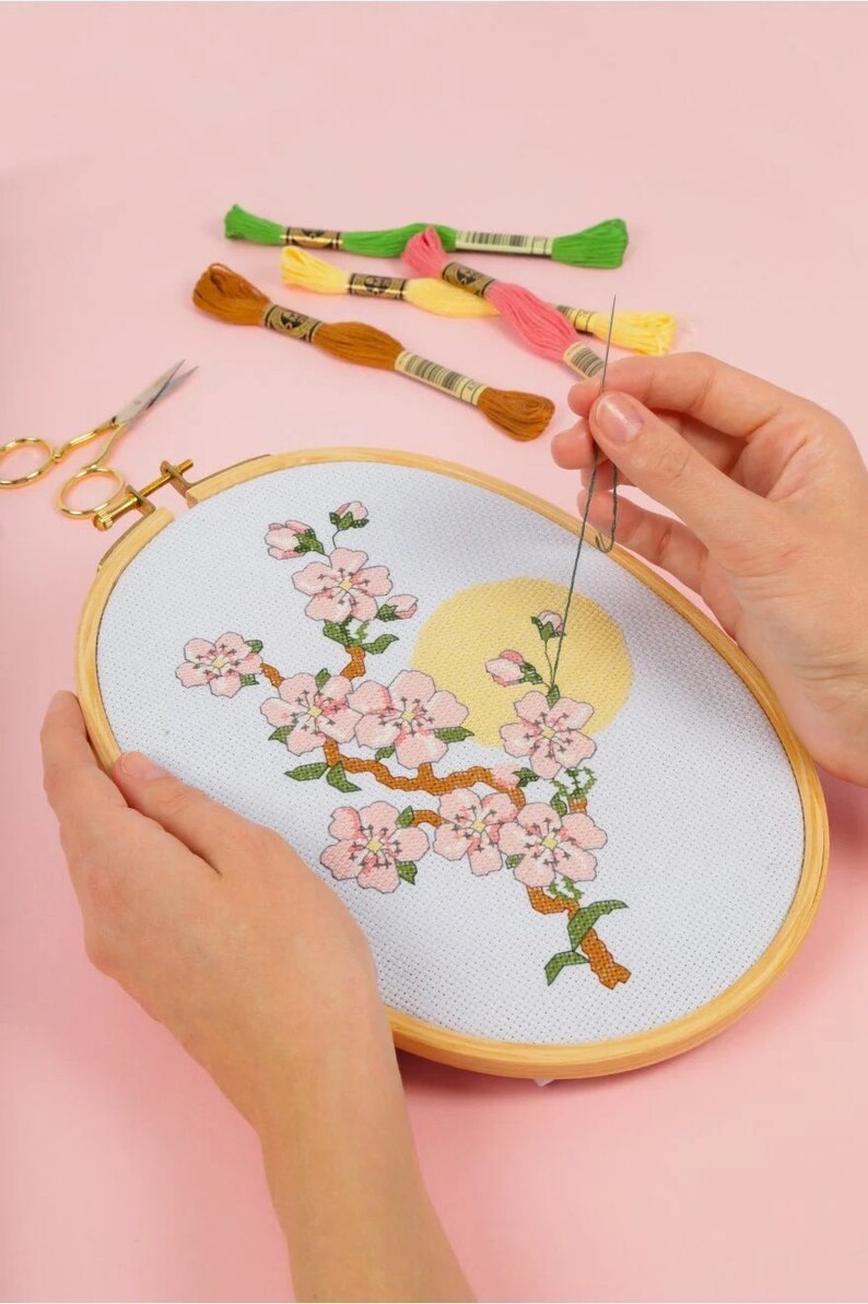 Genuine DMC Floss 501 Colors Complete Set, Mouline Embroidery Thread ...