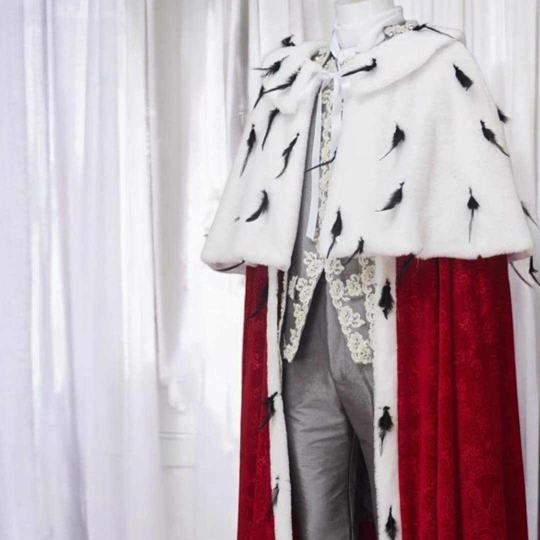 Majestic Royal Cloak for Men Perfect King and Cosplay Costume for ...