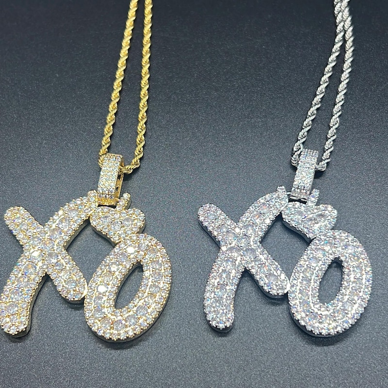 Xo Necklace - Etsy