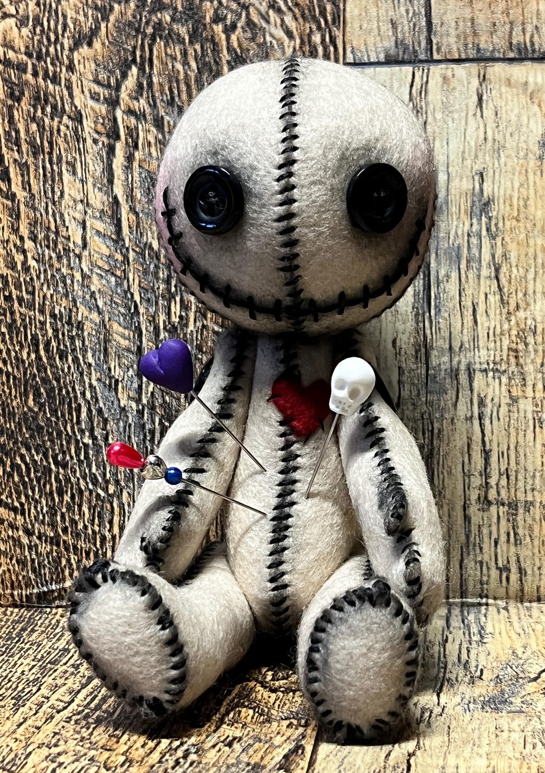 A Cheeky, Mischievous Voodoo Doll With Pins. Can You Give Him a Forever ...