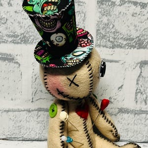 Voodoo Doll With Top Hat and Voodoo Pins. is Anyone Brave Enough to ...