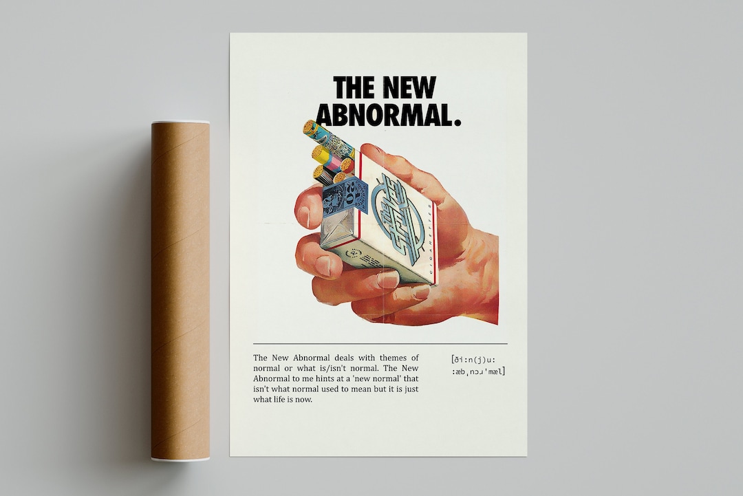 The Strokes the New Abnormal Poster Music Poster Minimalist Music ...