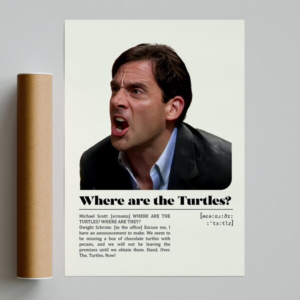 Michael Scott Poster - Etsy