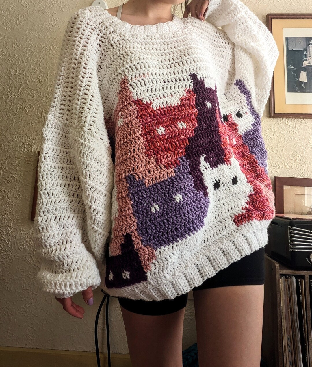 Tiered Kitty Sweaters - Etsy
