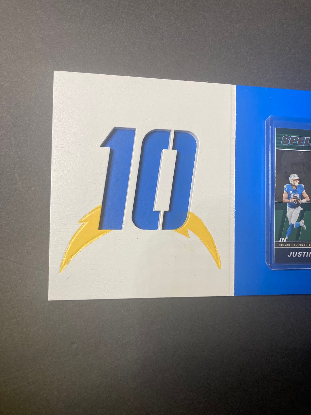 2022 Spellbound Justin Herbert Complete Set With Card Display - Etsy