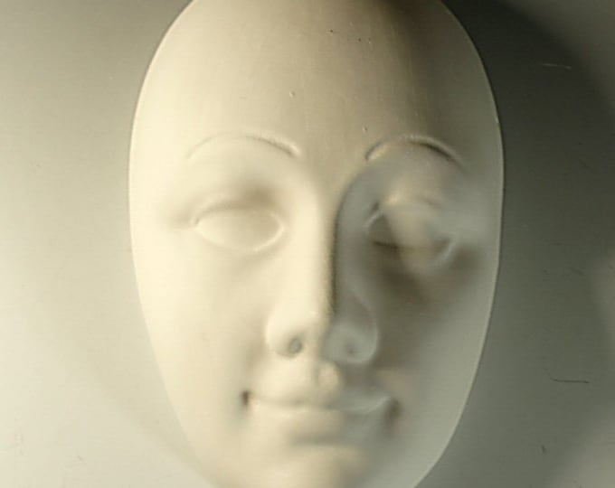Wall FACE, WOMAN Face, Face Sculpture, Wall Art Face, Ceramic Face ...