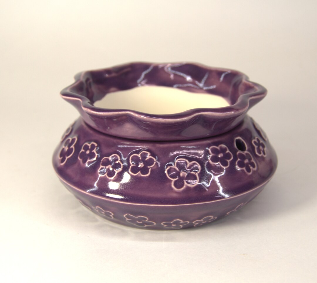 Miniature African Violet Pot Flowers Self Watering Pot - Etsy