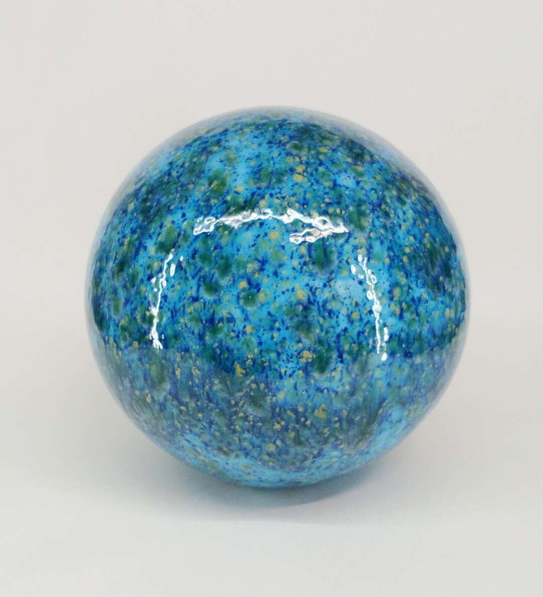 Ceramic Gazing Ball 10" Made to Order 3 Weeks - Etsy