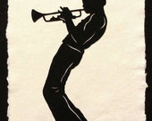 MILES DAVIS Papercut Hand-cut Silhouette - Etsy