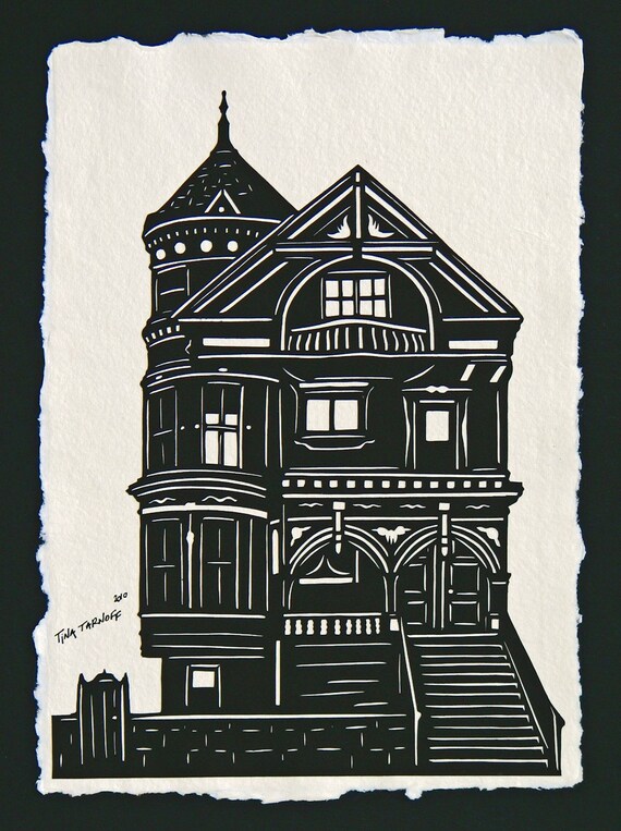 Victorian House Silhouette