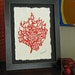 Fan Coral Hand-cut Papercut - Etsy