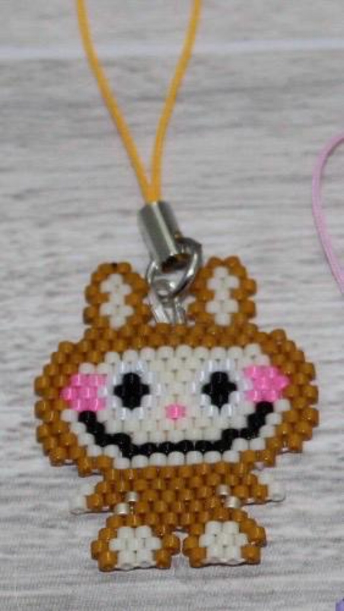 Beaded Labubu Charm Strap / Handmade - Etsy